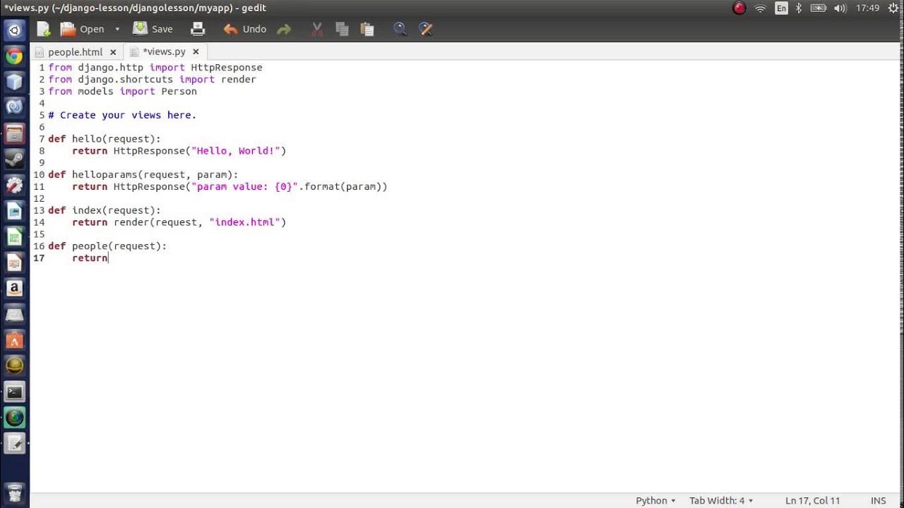 Python 26 - Django - Render Data to Template - YouTube
