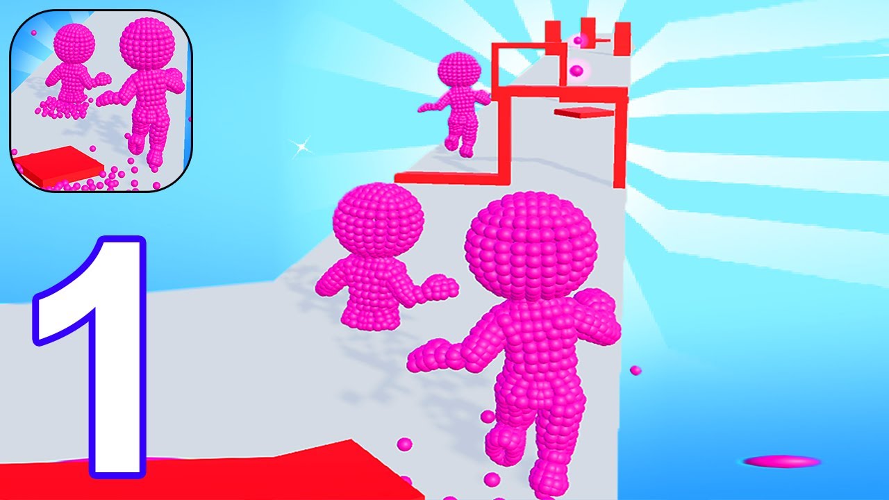 Pixel Run 3D - Sandman Game - Gameplay Part 1 All Levels 1-10 (Android ...