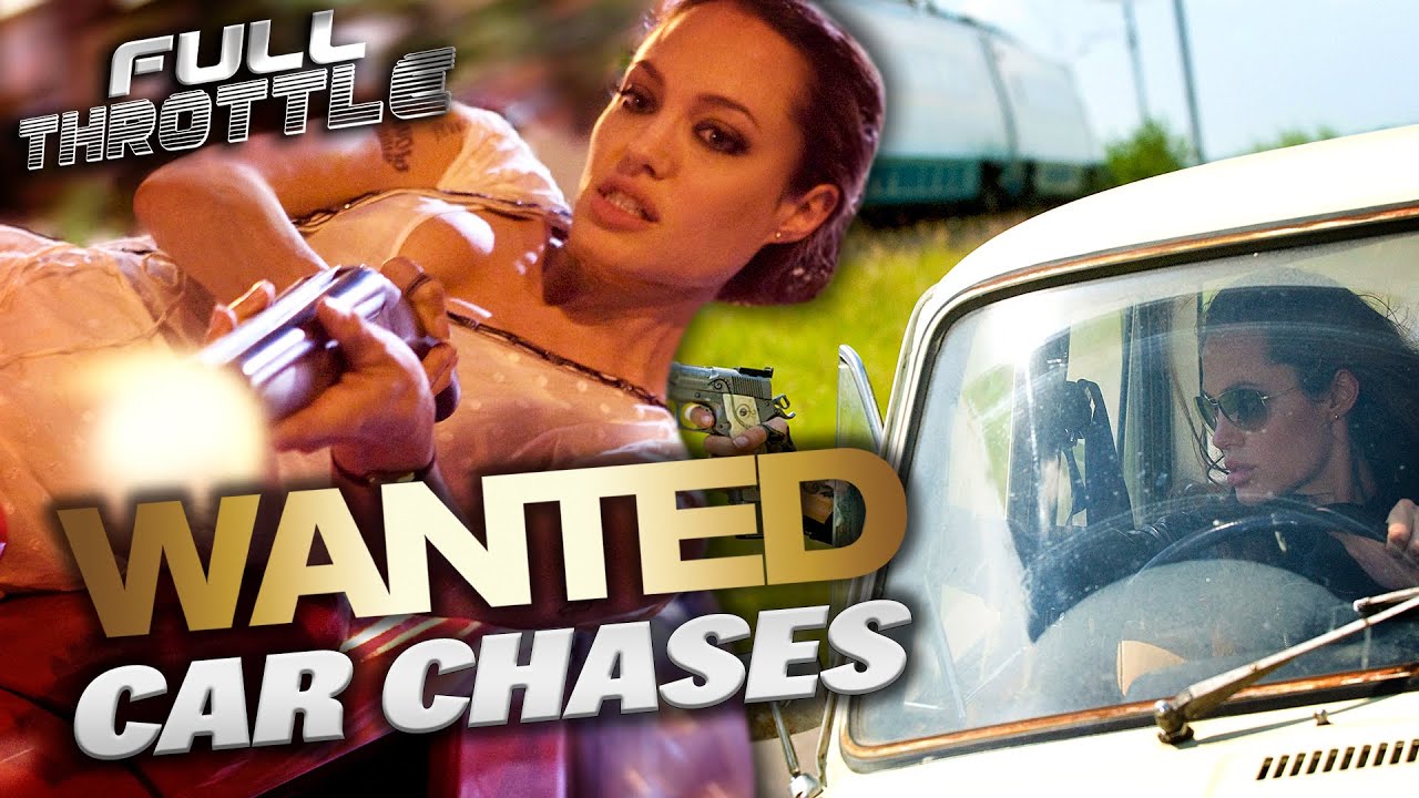 All The Car Chase Scenes In Wanted (2008) | Full Throttle - YouTube
