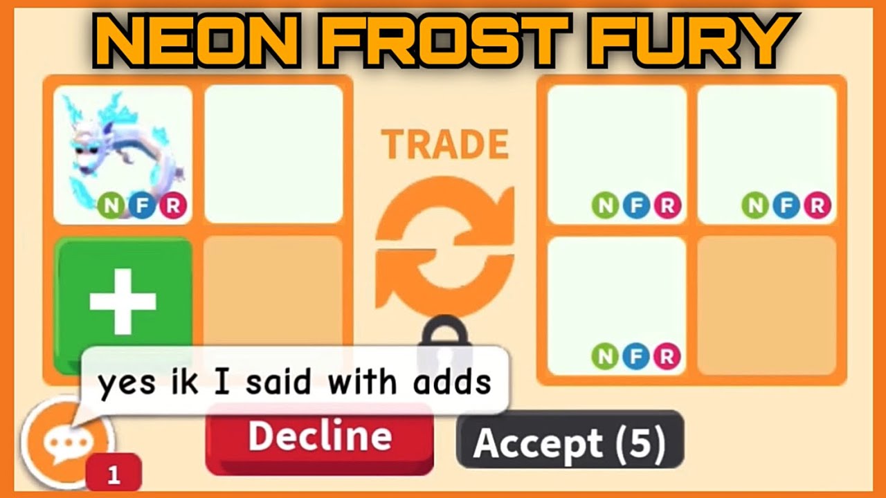 😵‍💫😵‍💫 THEY OFFERED 3 NEON OUT OF GAME LEGENDARY FOR MY NEON FROST FURY ...