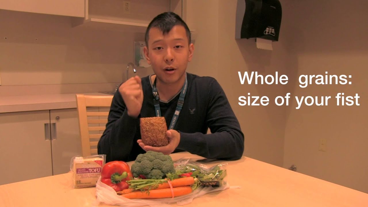 The Healthy Plate: Portion Guide - YouTube