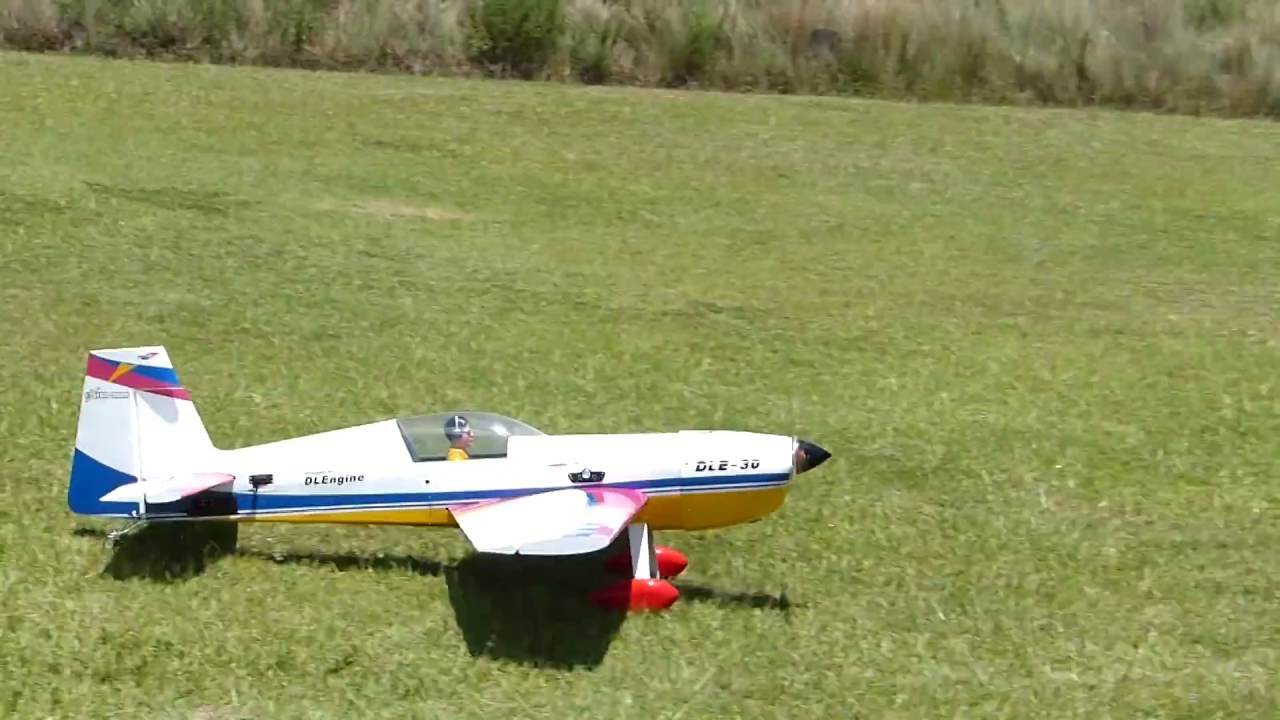 Extra Phoenix Model 30cc Gas. - Top Gun - YouTube