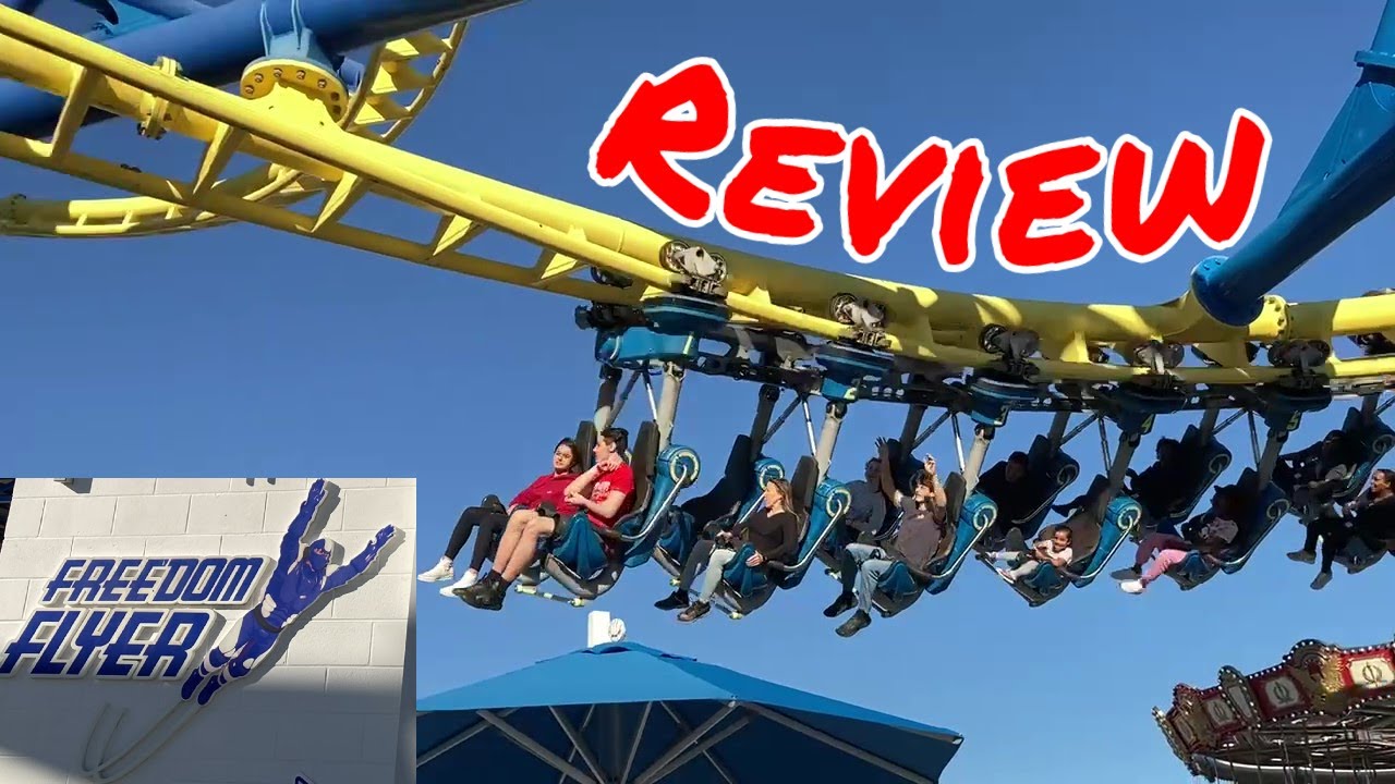 Review of Freedom Flyer | Fun Spot Orlando| Unique Family Coaster ...