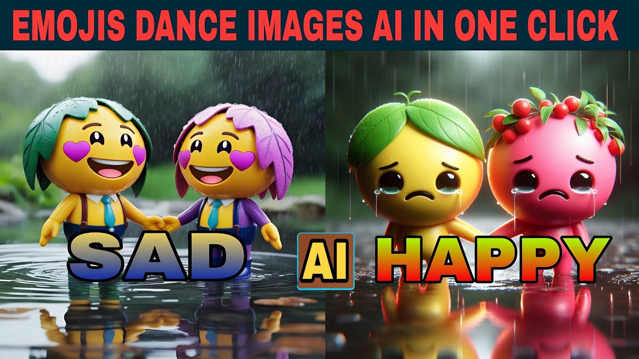 Emoji Dance Ai Photo Editing || Emoji dance kaise banaya || Sami growth ...