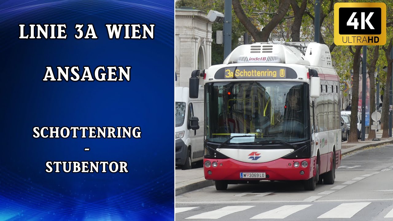 Linie 3A Wien Ansagen – Schottenring - Stubentor | Wiener Grantler ...
