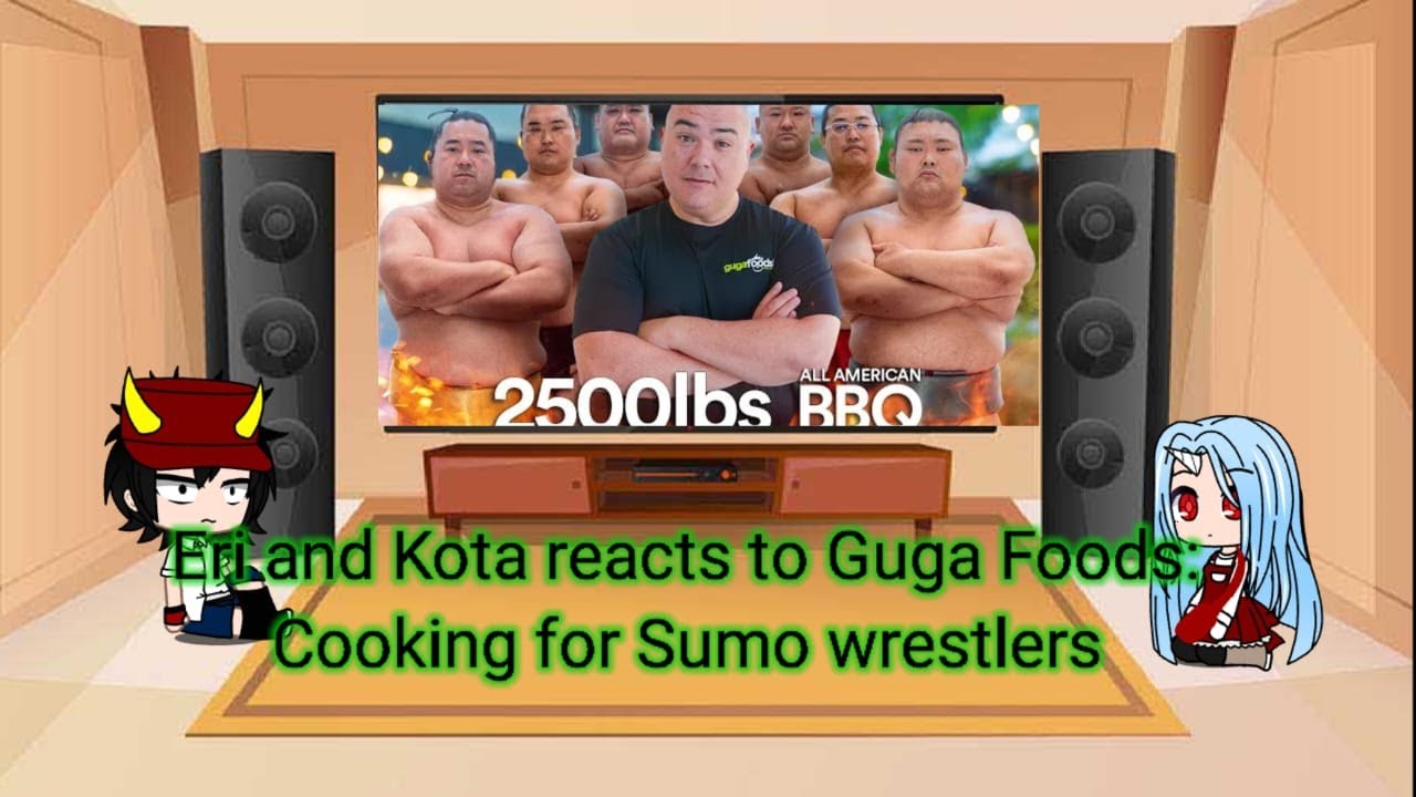 Eri and Kota reacts to Guga foods: Cooking for Sumo wrestlers - YouTube