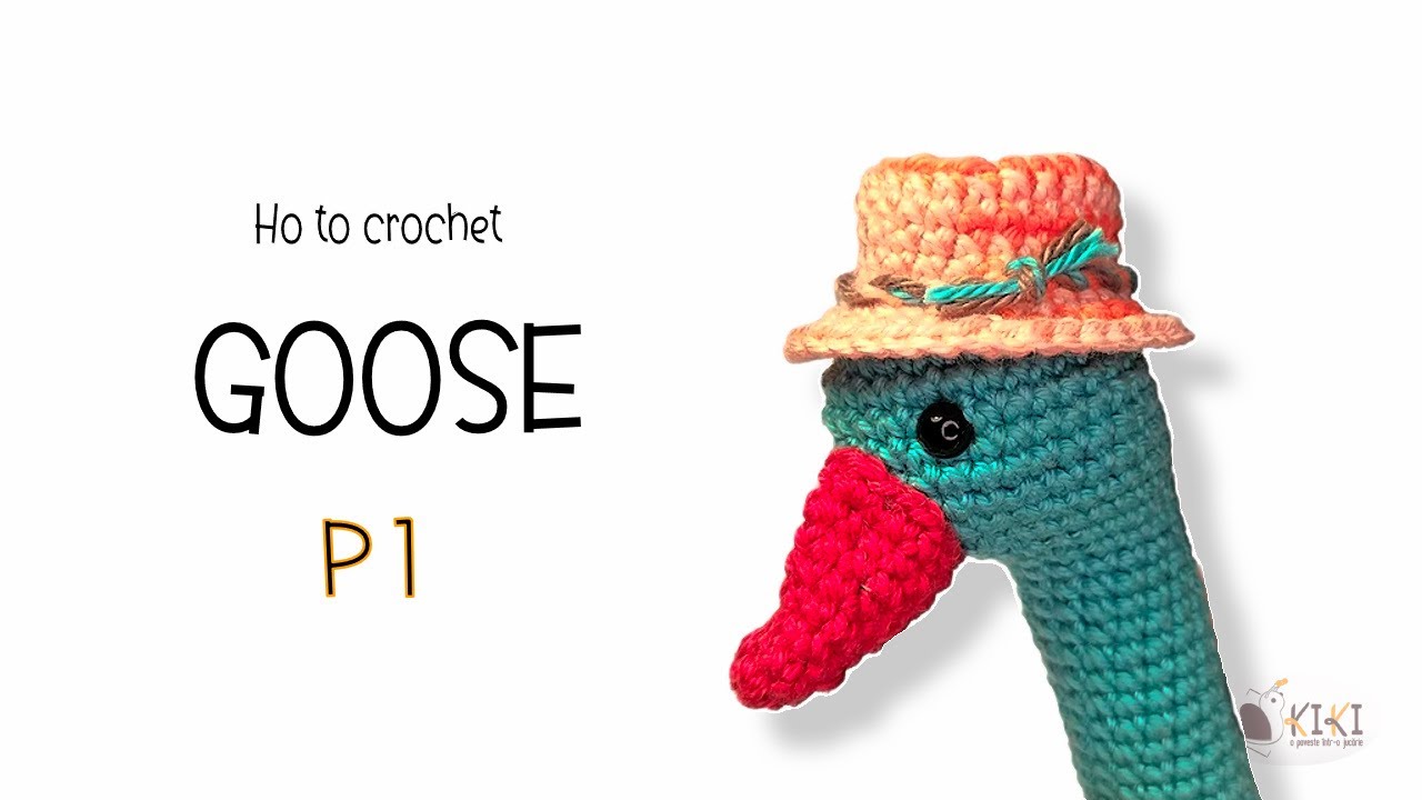 How to crochet a Goose - Cum sa crosetezi un Gascan_P1 - YouTube