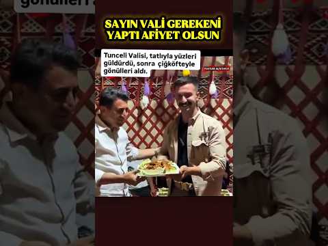 Sayın Vali Koruma Polisine Gerekeni Yaptı Afiyet olsun 🇹🇷😎 #haber