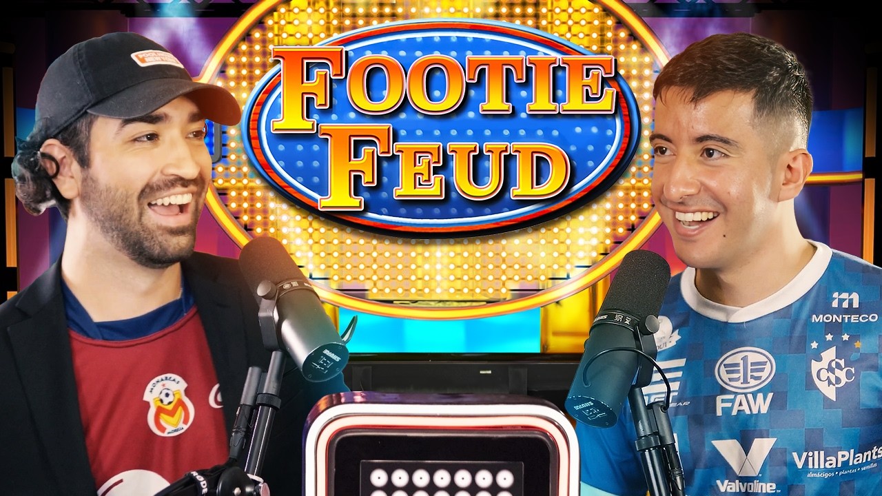 We played FOOTBALL FAMILY FEUD! | Give N Go - YouTube