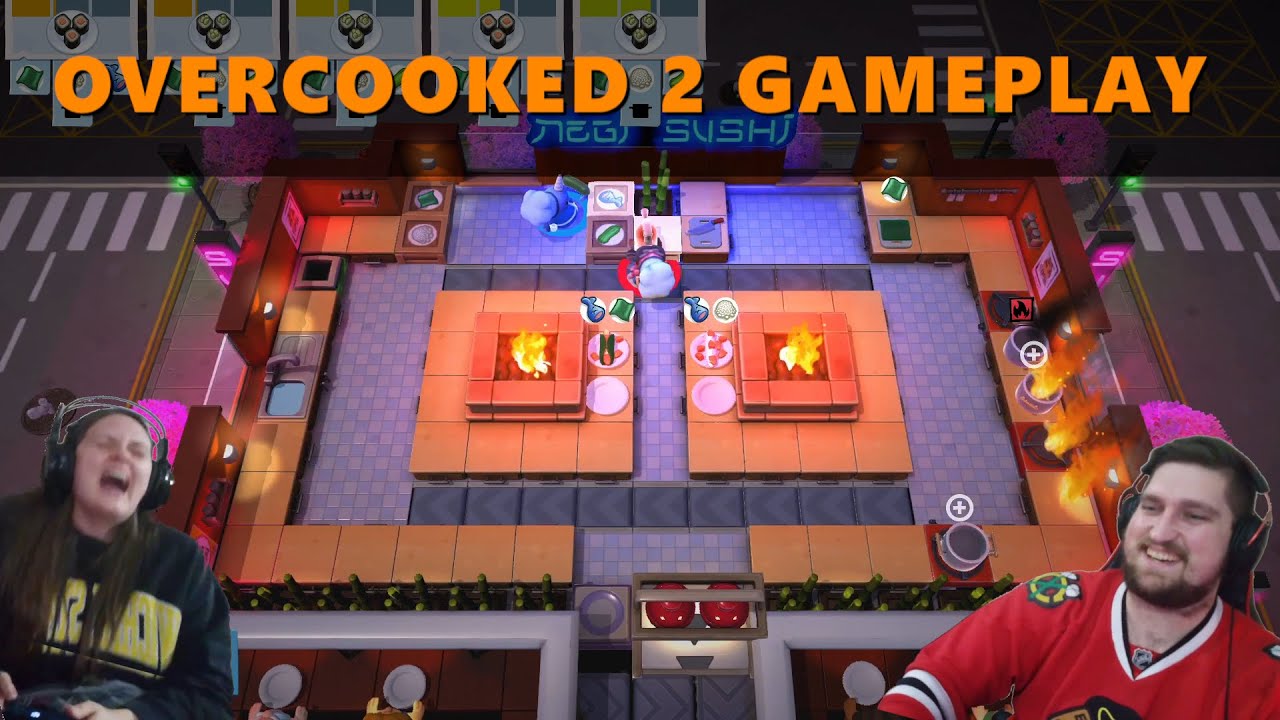 We're HEATIN UP! - Overcooked! 2 Gameplay Funny Moments - YouTube