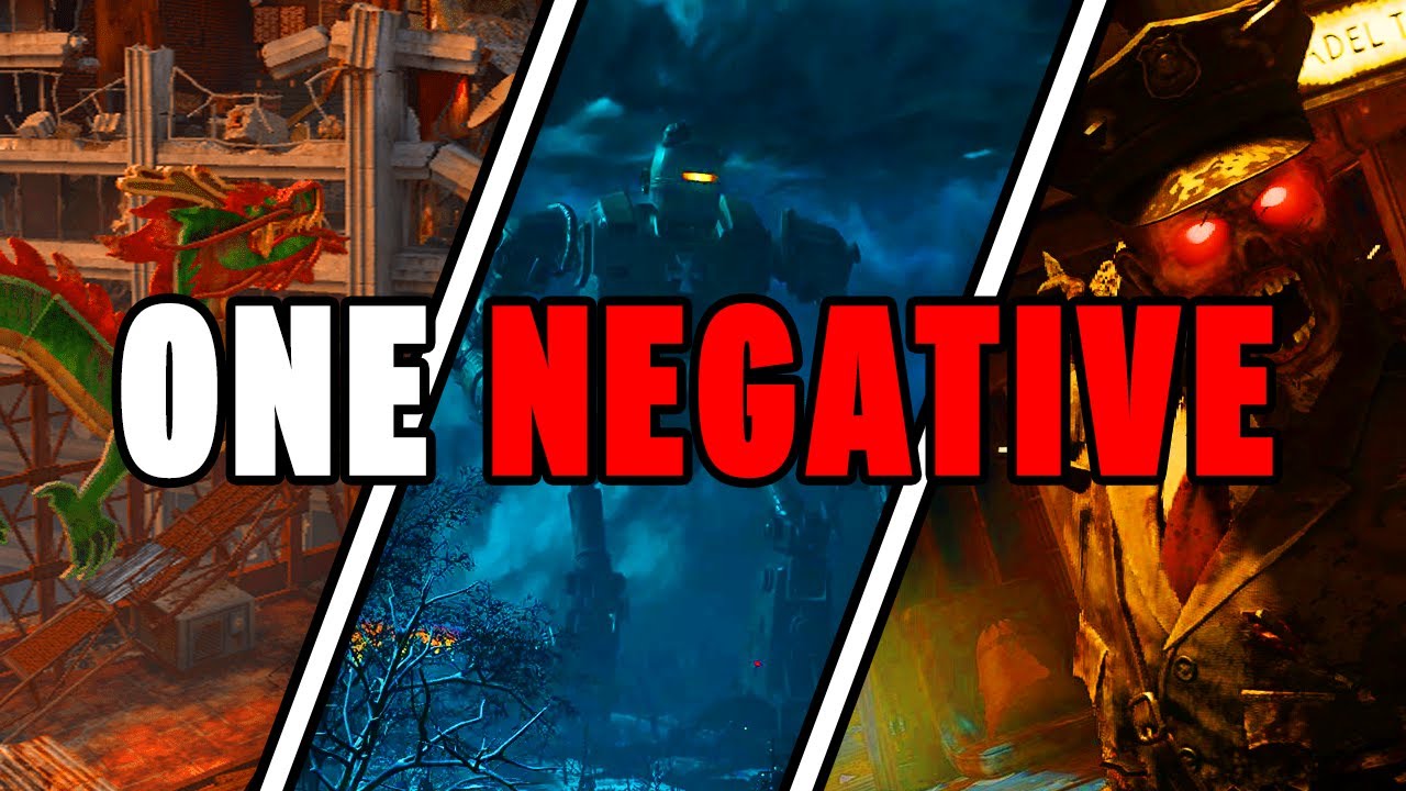 One Negative For Every Zombies Map Youtube 3632