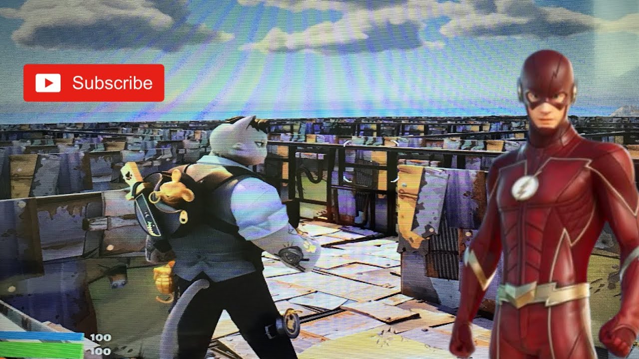 Building a Sky base/ maze in Fortnite chapter 5 playground - YouTube