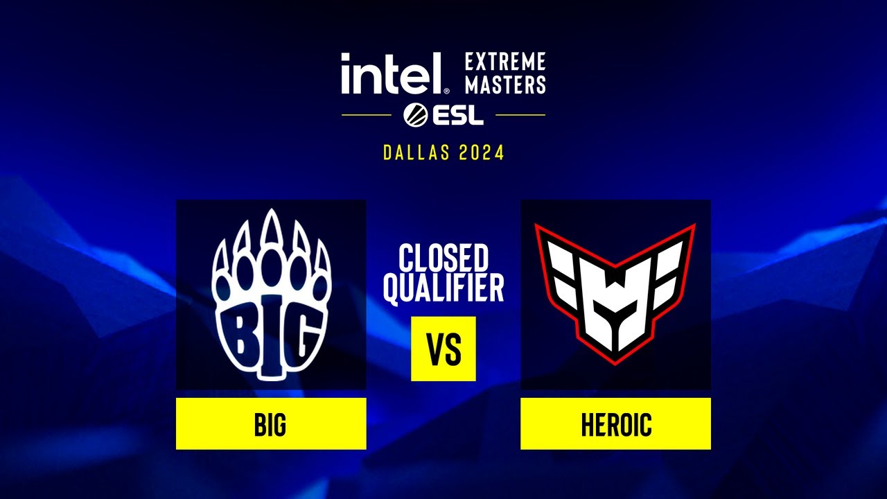 BIG vs. Heroic - IEM Dallas 2025 Europe Closed Qualifier - Lower ...