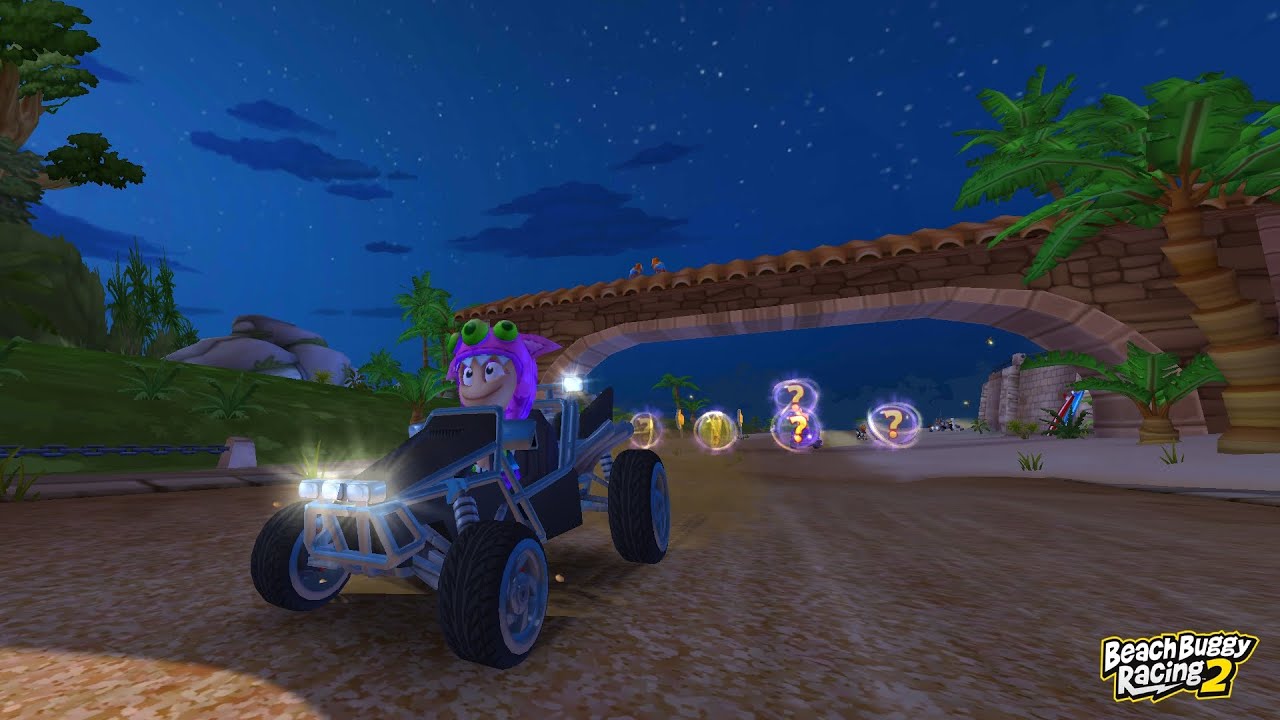 I play beach buggy racing part-17 - YouTube