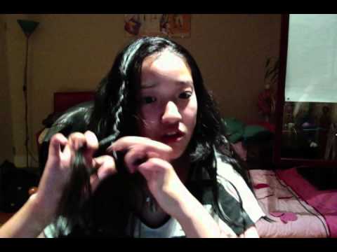 How to make a simple plat hair design! - YouTube