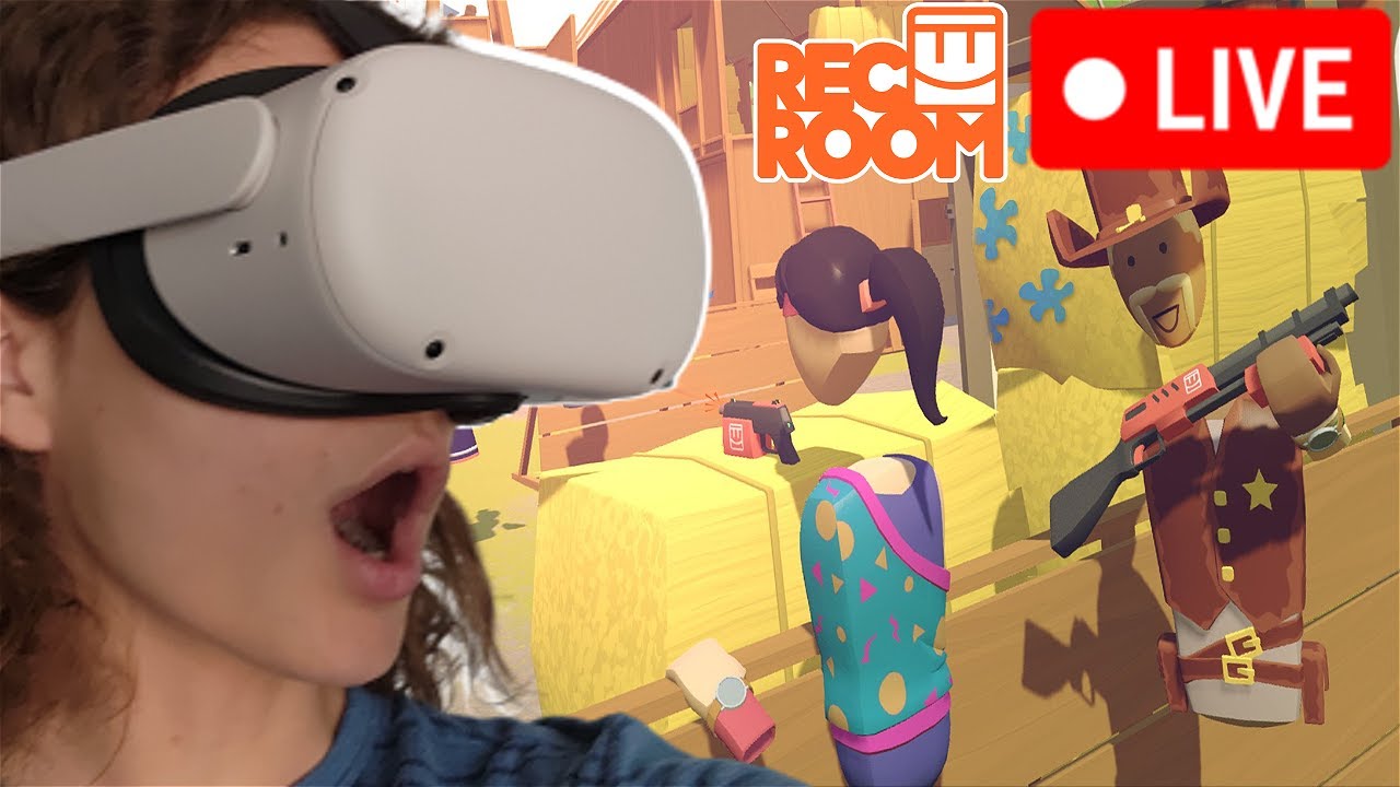 🔴LIVE - PLAYING REC ROOM VR WITH VIEWERS - YouTube