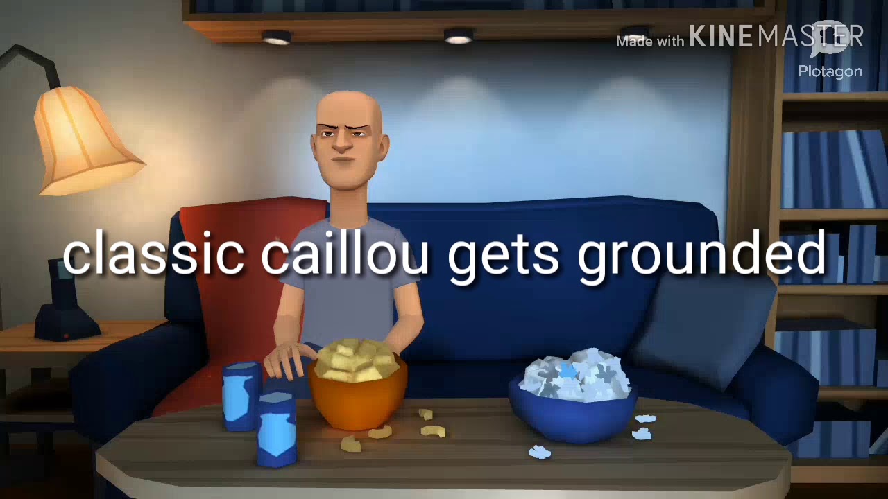 Classic caillou kill numberblocks {grounded} caillou gets grounded ...