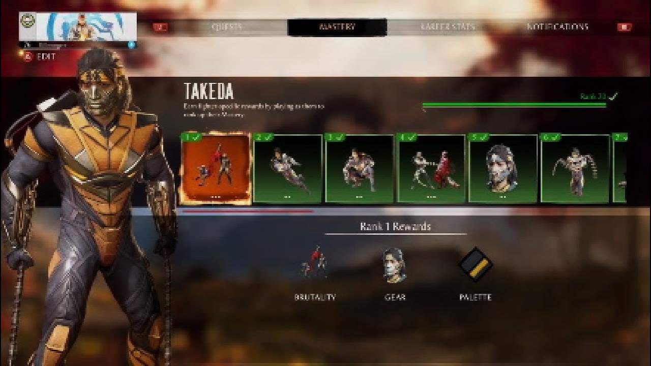 Full Showcase Of All Takeda Palettes Masks and Mastery - YouTube