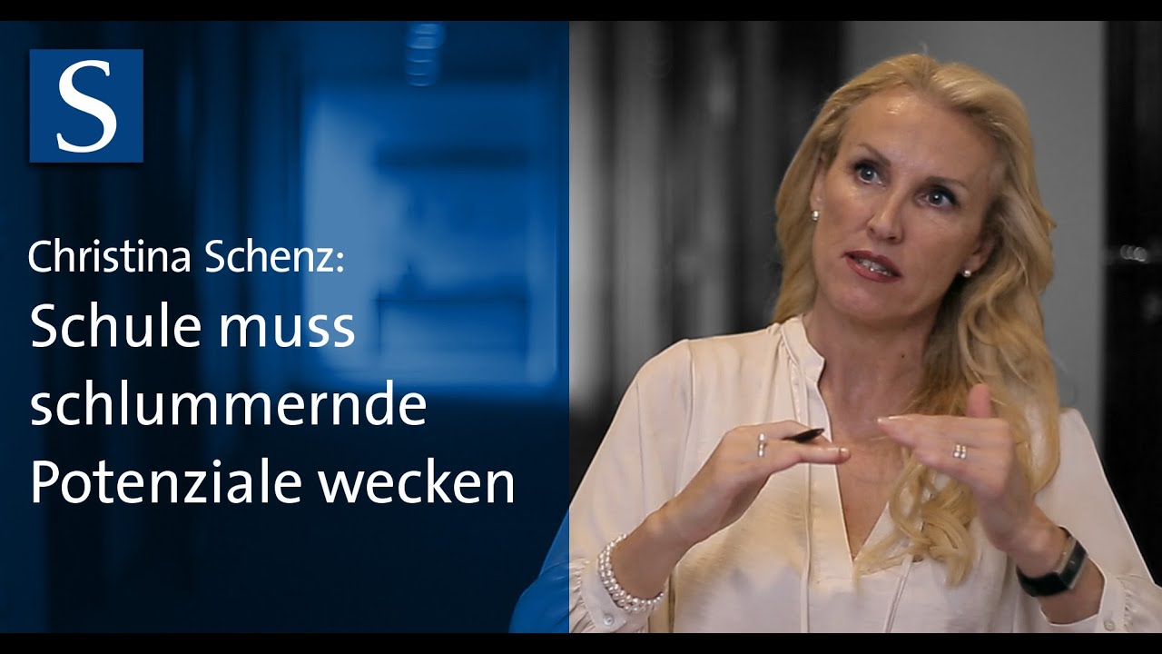Christina Schenz: Schule muss schlummernde Potenziale wecken - YouTube