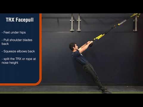 Exercise How-To: TRX Face Pull - YouTube