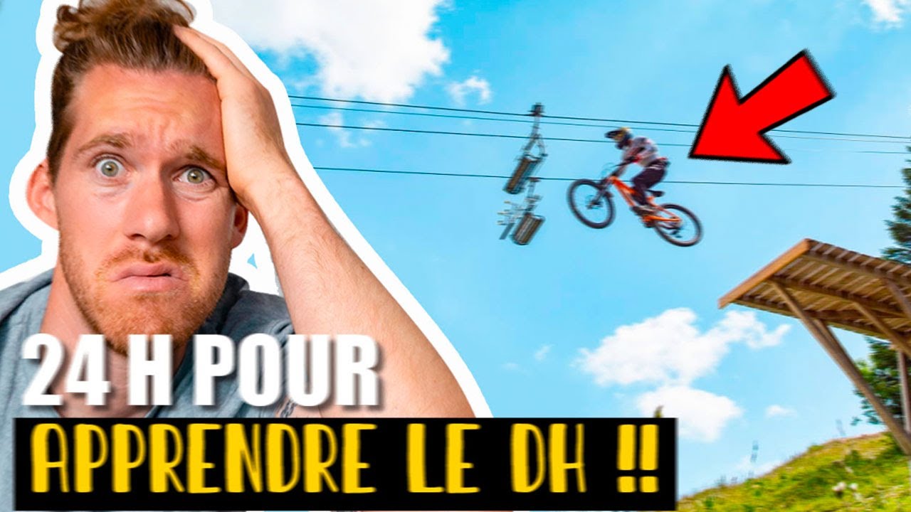 24H pour apprendre le DH SANS RIEN Y CONNAITRE ! AÏE !!! - YouTube