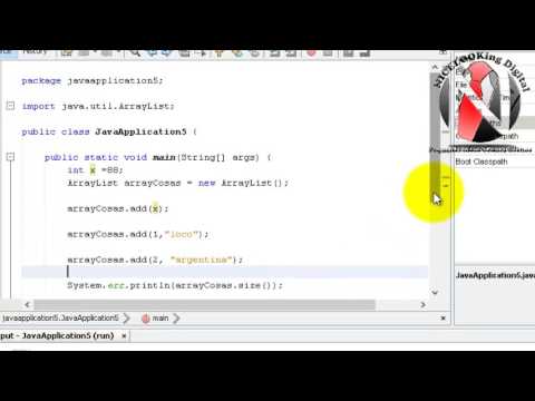 JAVA NIVEL MEDIO uso de ArrayList - YouTube