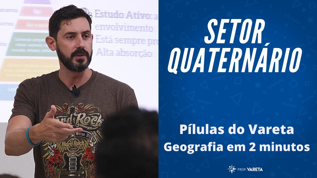 O que é o Setor Quaternário? #Geografia em 2 minutos - YouTube