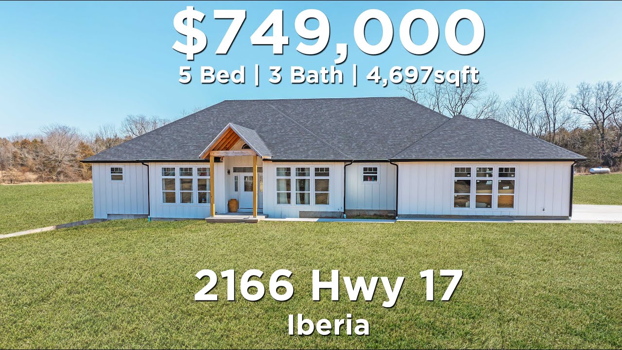 2166 Hwy 17, Iberia, Missouri 65486 - YouTube