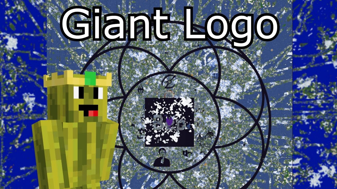 The New Largest Obsidian Logo Has Been Built on 2b2t - YouTube