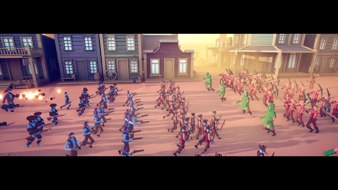 Can the wild west ARMY stop PIRATES? - YouTube