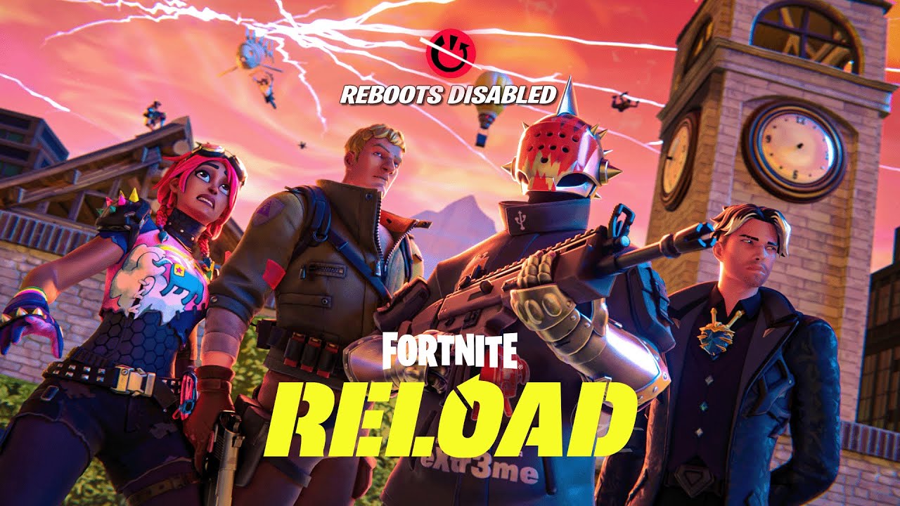 the average fortnite reload experience - YouTube
