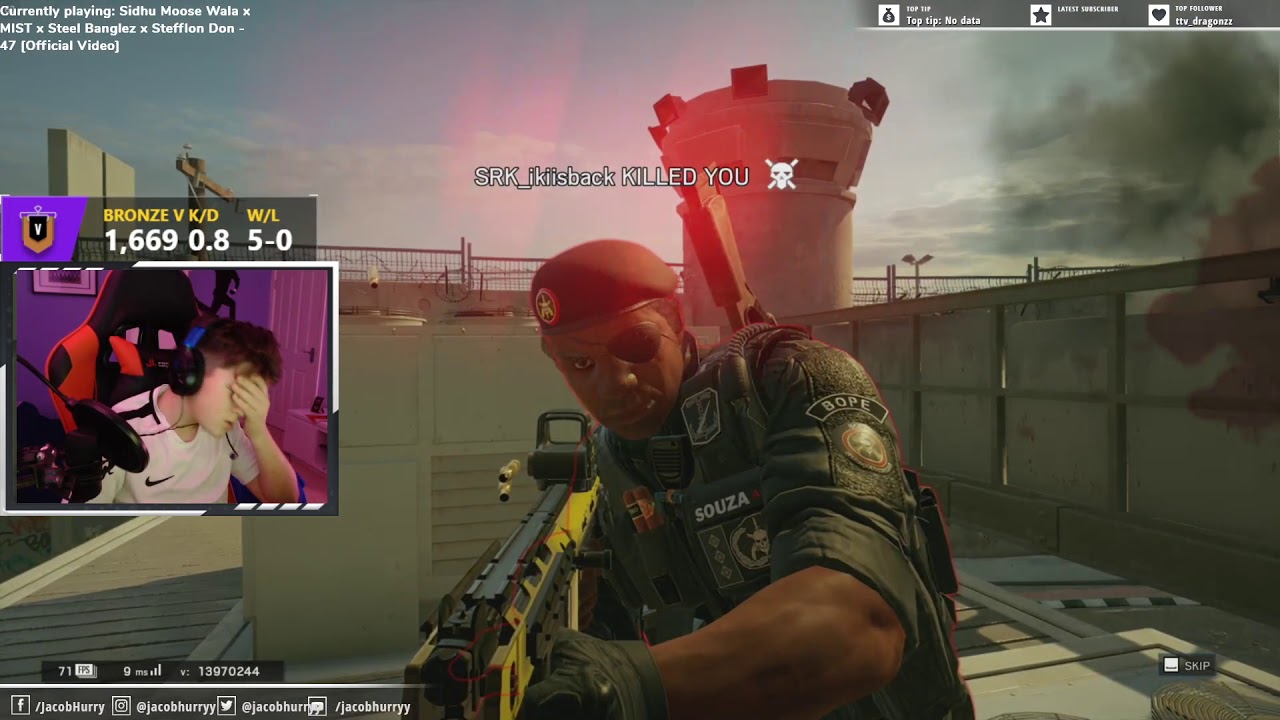 Rainbow Six Siege - RANKED (First twitch SUB!!!!) - YouTube