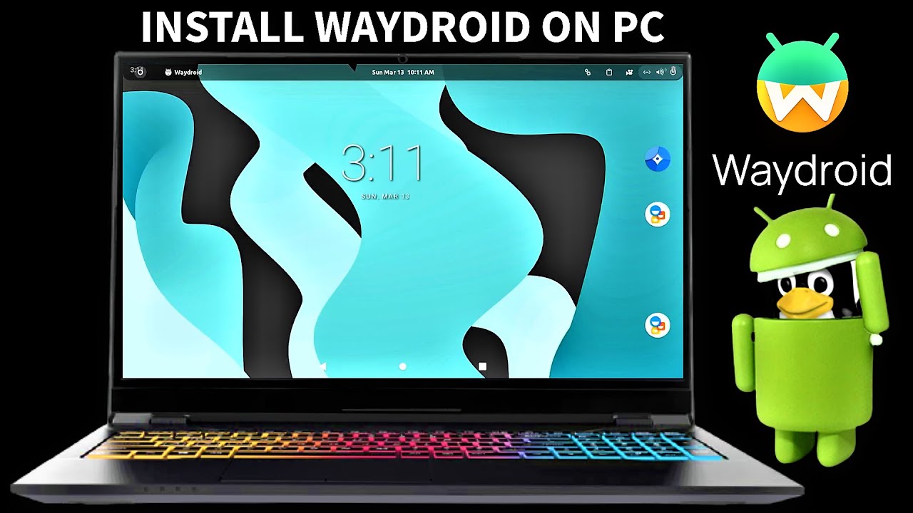 WayDroid Linux Installation and Preview 2022 - YouTube