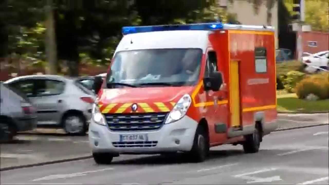 VSAV 1 + VTU 1 Bernay en Urgence (27, Pompiers de l'eure) - YouTube