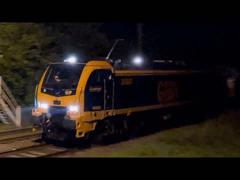 GBRF class 99 (99001) Loaded test run 25/7/25 - YouTube
