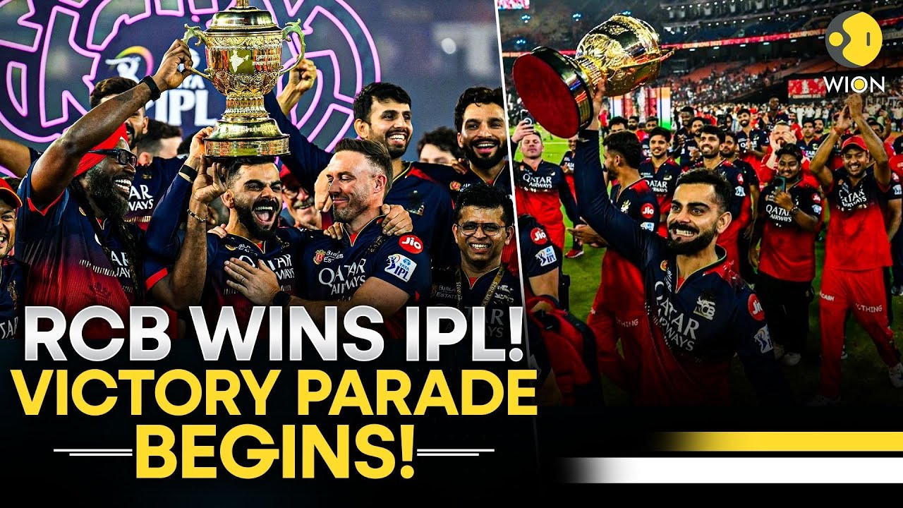 RCB Victory Parade LIVE: IPL 2025 | Victory Parade in Bengaluru | Royal ...