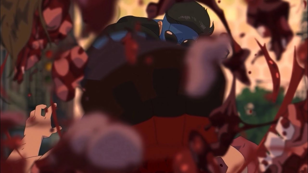 Mark Kills The Sequid Hive mind | Invincible Season 4 - YouTube
