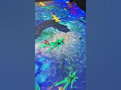Intelligent interactive digital led display - YouTube