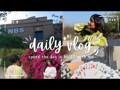REALISTIC DAY IN MY LIFE IN NUST | classes+friends - YouTube
