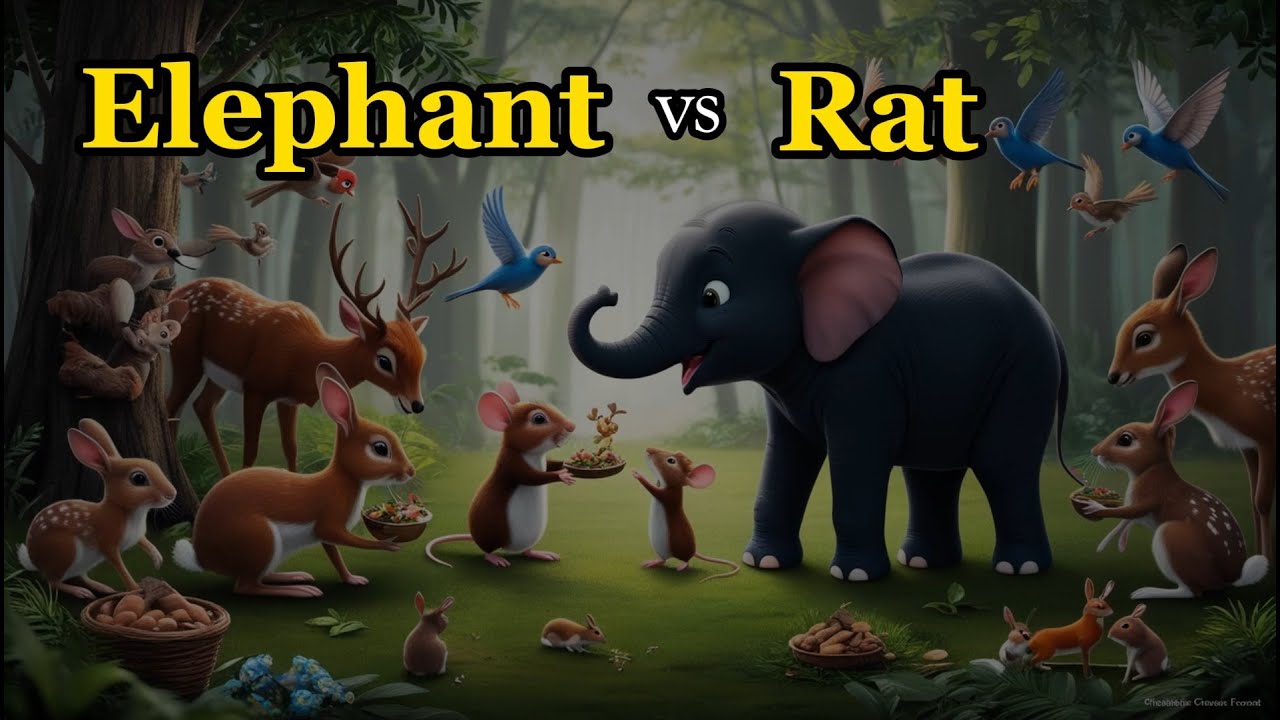 Elephant-Rat | Moral Story | Kids Story - YouTube