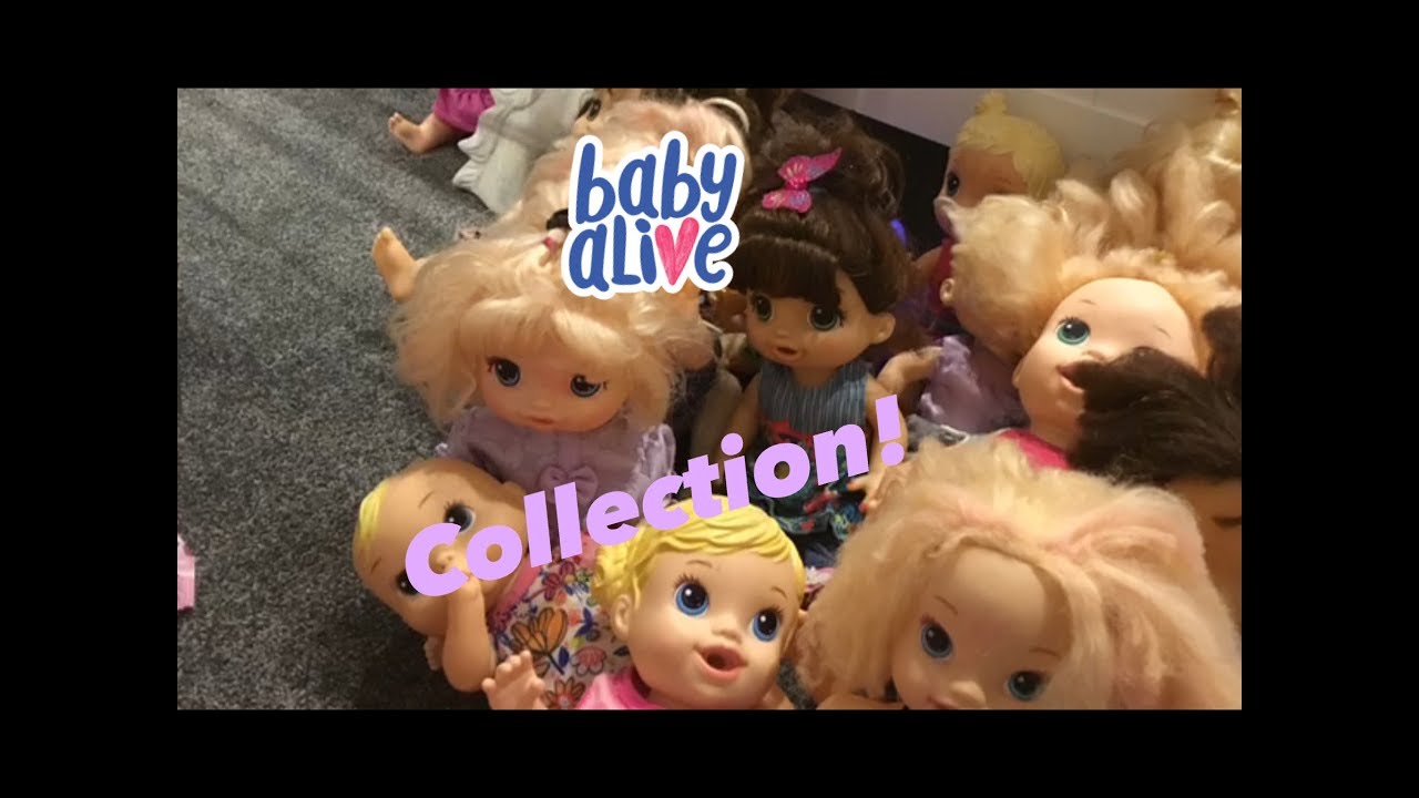Baby Alive: HUGE Baby Alive Collection! So many Babies! - YouTube