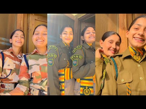 ITBP Girl Status Video❤️                          #armygirl                   #armystatus