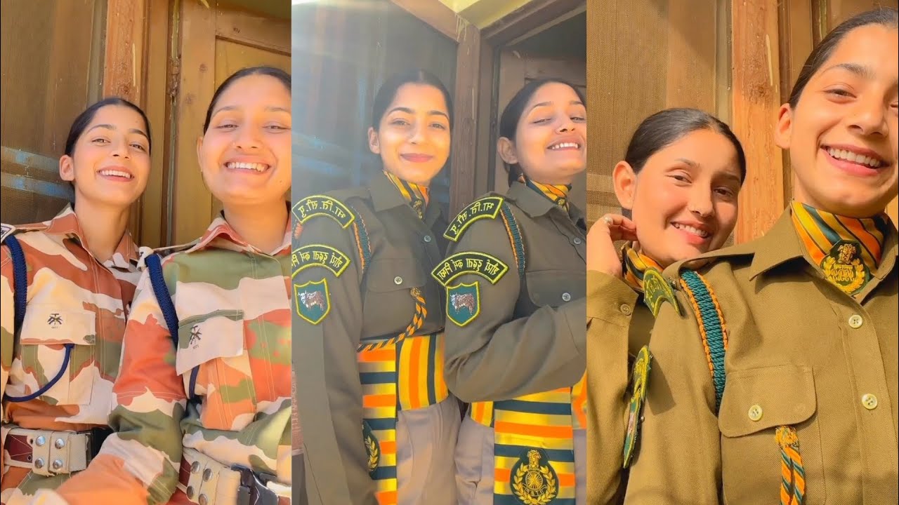 ITBP Girl Status Video ️ #armygirl #armystatus - YouTube