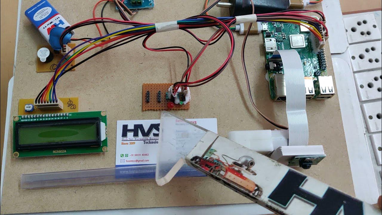 Face mask detection using Raspberry pi with gate controlling - YouTube