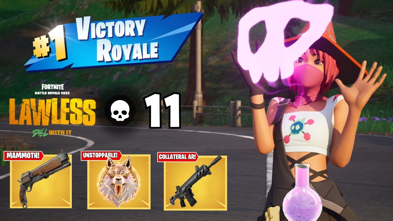 NEW JOSS SKIN GAMEPLAY IN FORTNITE! | NEW MYTHIC COLLATERAL DAMAGE AR ...