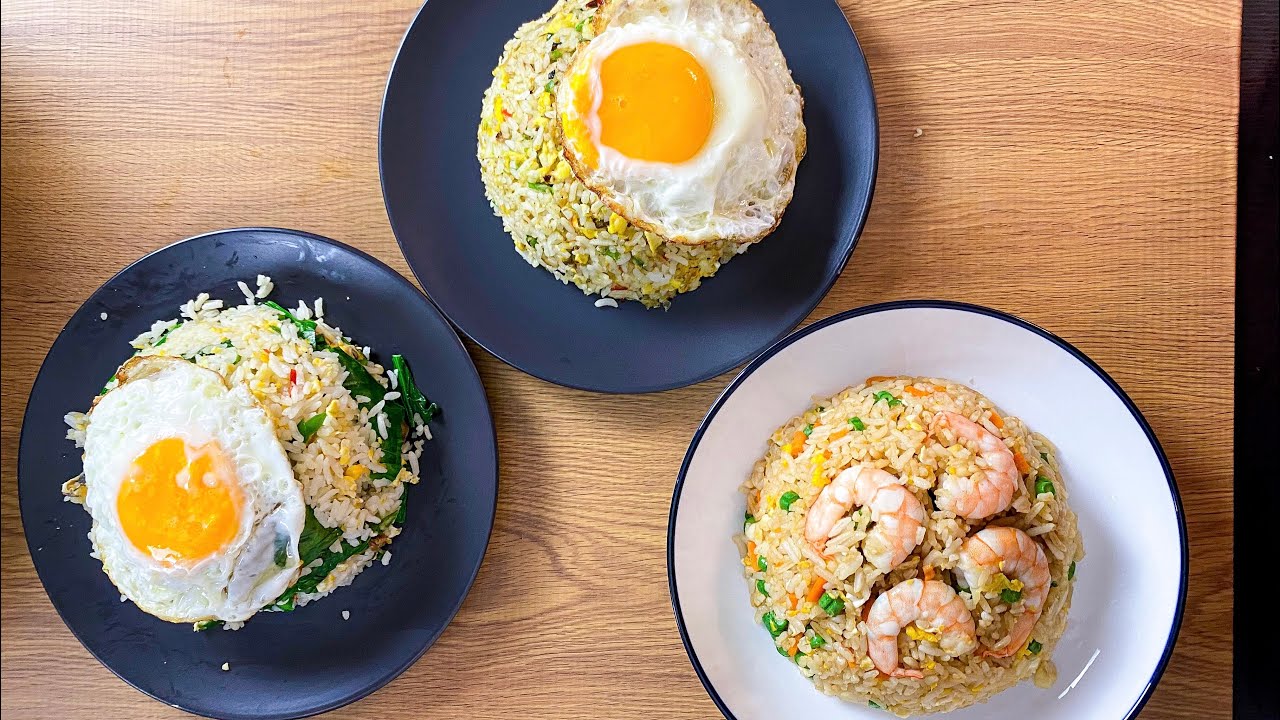 3 Jenis Nasi Goreng Mudah - YouTube