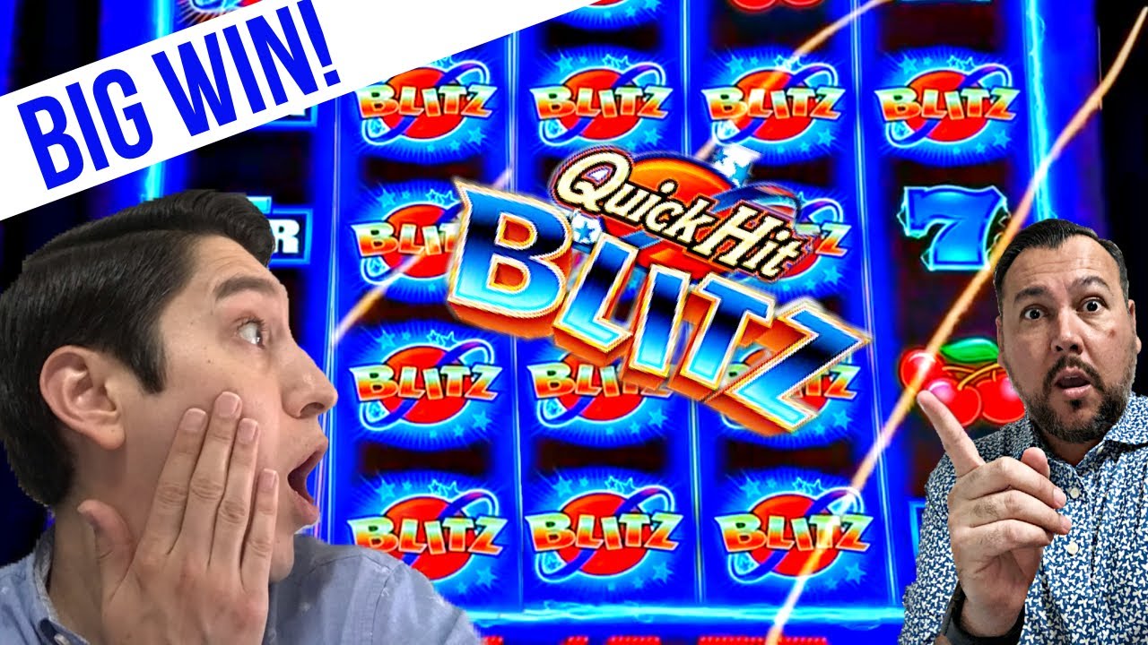 JACKPOT UPGRADE How high can we GO? Quick Hit BLITZ Slot Machine - YouTube
