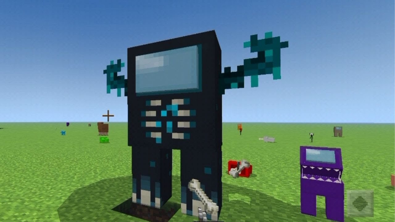 Among Us MOD in Minecraft PE 1.17 - YouTube
