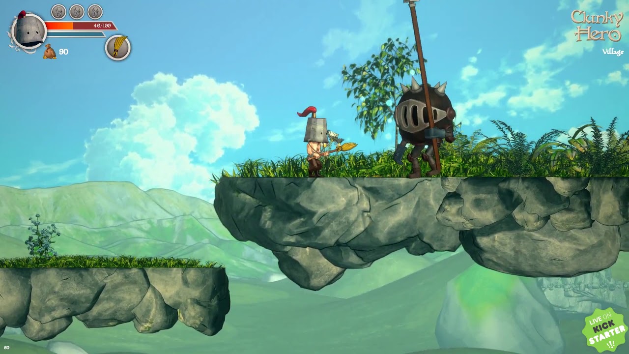 Clunky Hero [PC] Kickstarter Trailer - YouTube