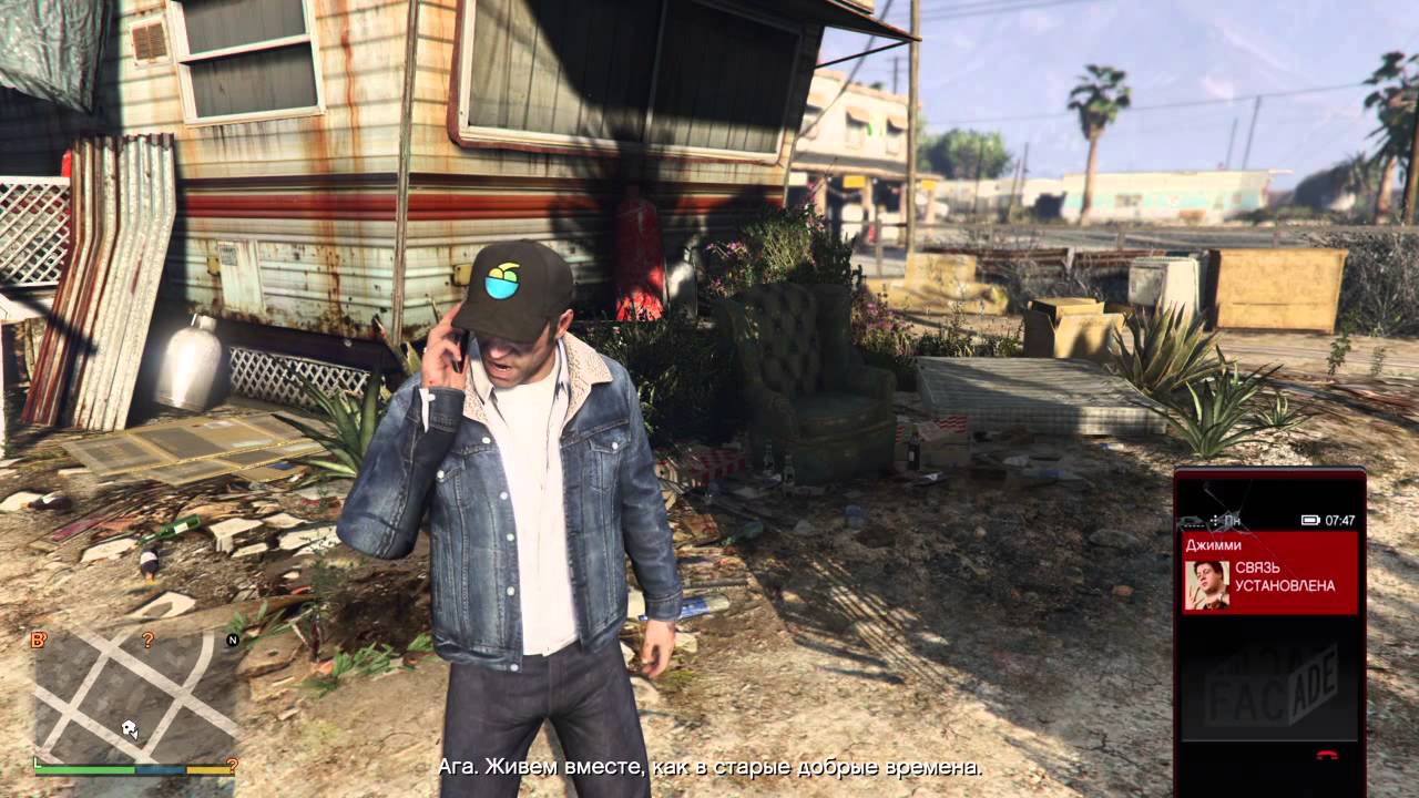 Grand Theft Auto V: Trevor calls Jimmy - YouTube